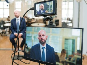 Two Camera Corporate Interview Setup: Our Cameras and Lighting Setup ...