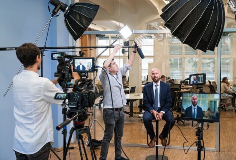 Two Camera Corporate Interview Setup: Our Cameras and Lighting Setup ...